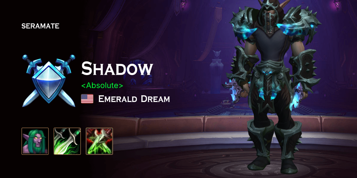 Shadow @ Emerald Dream (US) · Seramate · WoW PvP Leaderboards, Arena ...