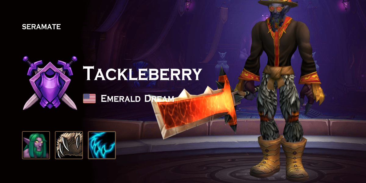 Tackleberry @ Emerald Dream (US) · Seramate · WoW PvP Leaderboards ...