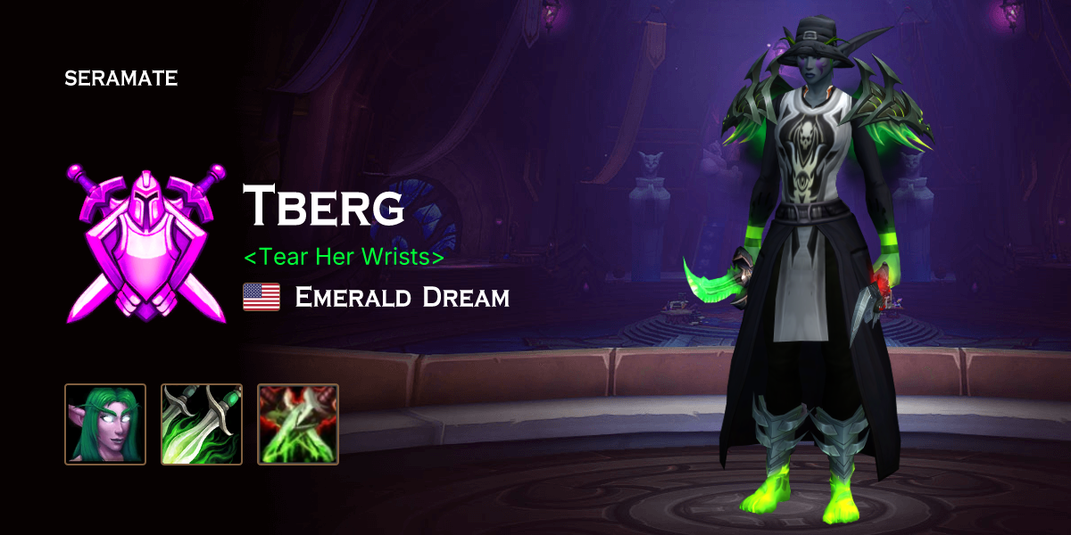 Tberg @ Emerald Dream (US) · Seramate · WoW PvP Leaderboards, Arena ...