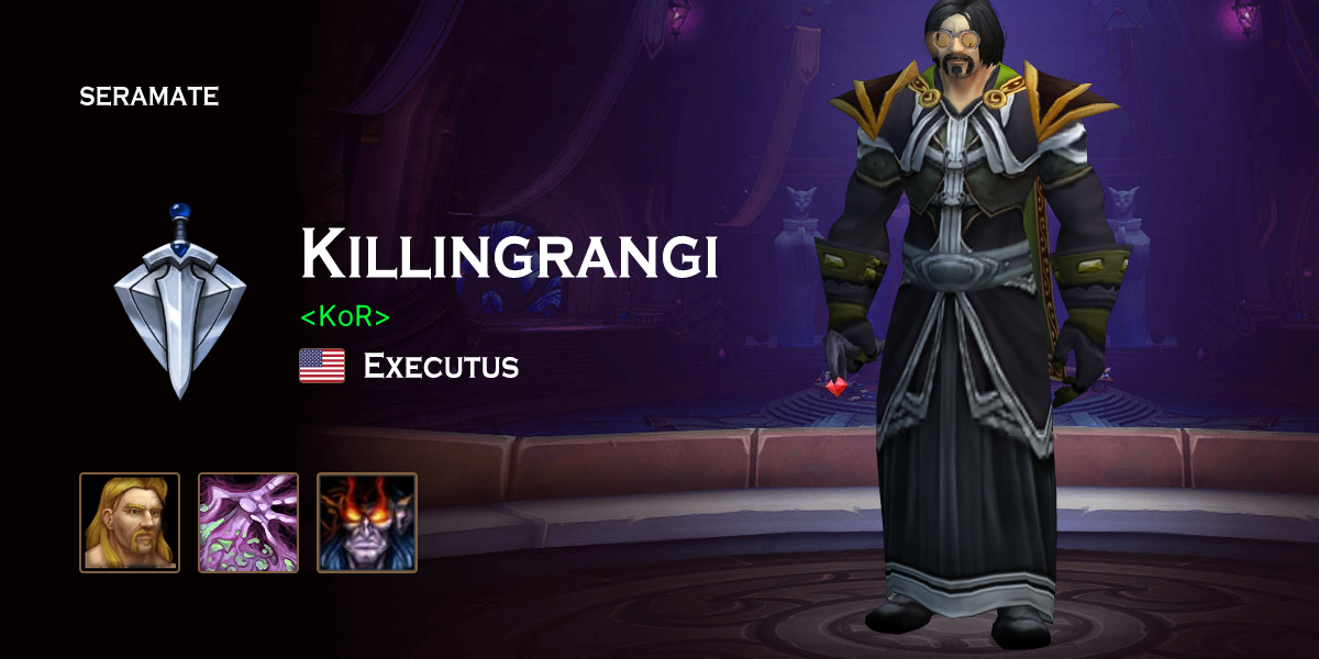 Killingrangi @ Executus (US) · Seramate · WoW PvP Leaderboards, Arena ...