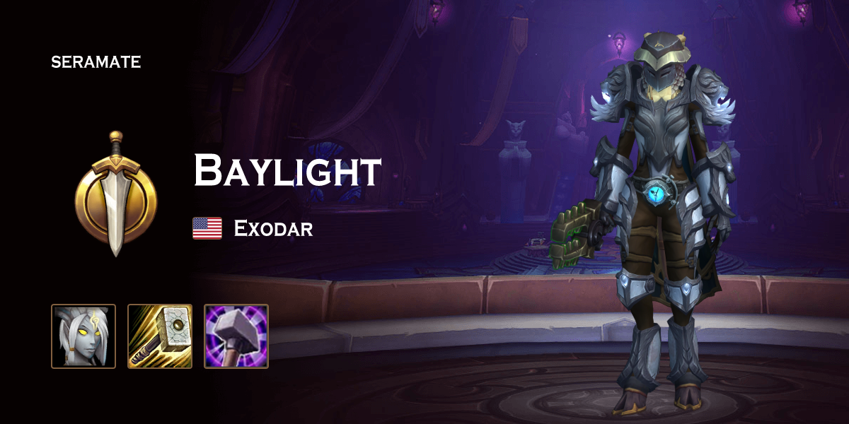 Baylight @ Exodar (US) · Seramate · WoW PvP Leaderboards, Arena ...