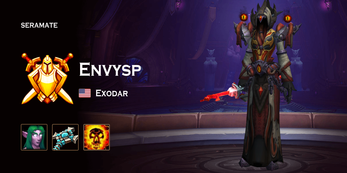Envysp @ Exodar (US) · Seramate · WoW PvP Leaderboards, Arena Activity ...