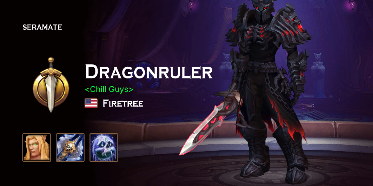 Dragonruler @ Firetree (US) · Seramate · WoW PvP Leaderboards, Arena ...