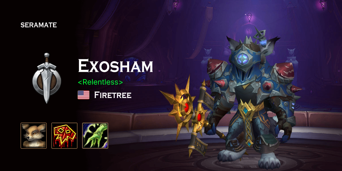Exosham @ Firetree (US) · Seramate · WoW PvP Leaderboards, Arena ...