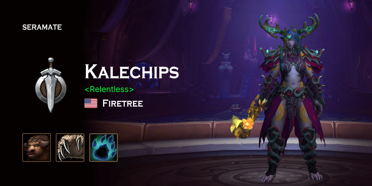 Kalechips @ Firetree (US) · Seramate · WoW PvP Leaderboards, Arena ...