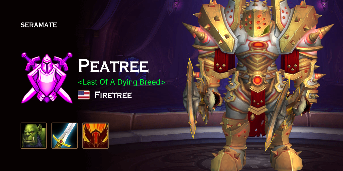 Peatree @ Firetree (US) · Seramate · WoW PvP Leaderboards, Arena ...
