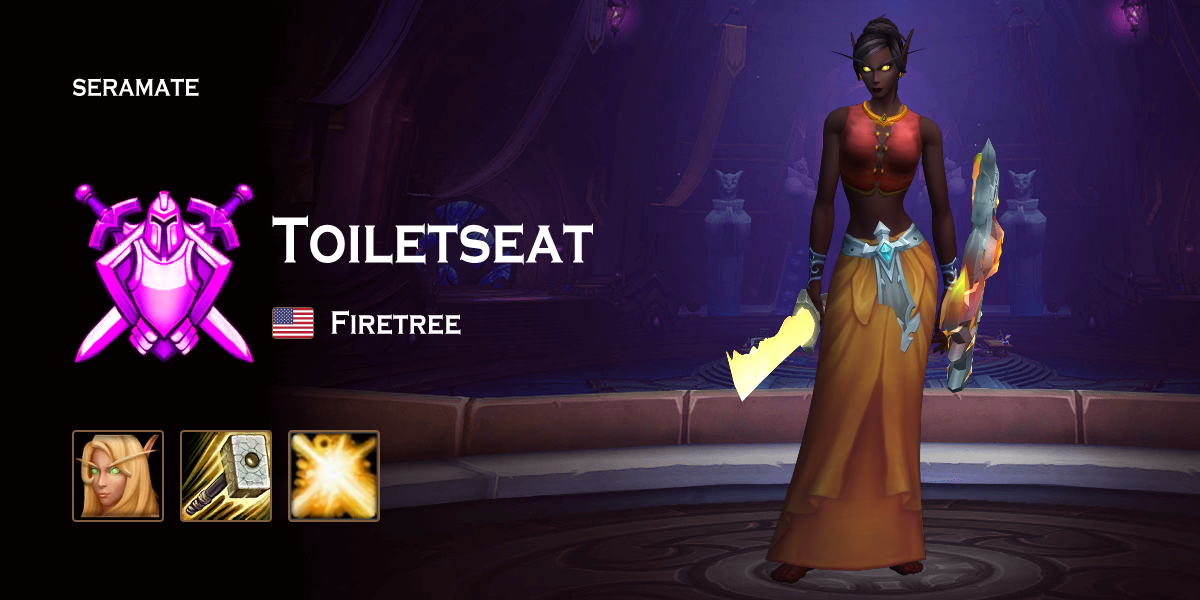 Toiletseat @ Firetree (US) · Seramate · WoW PvP Leaderboards, Arena ...