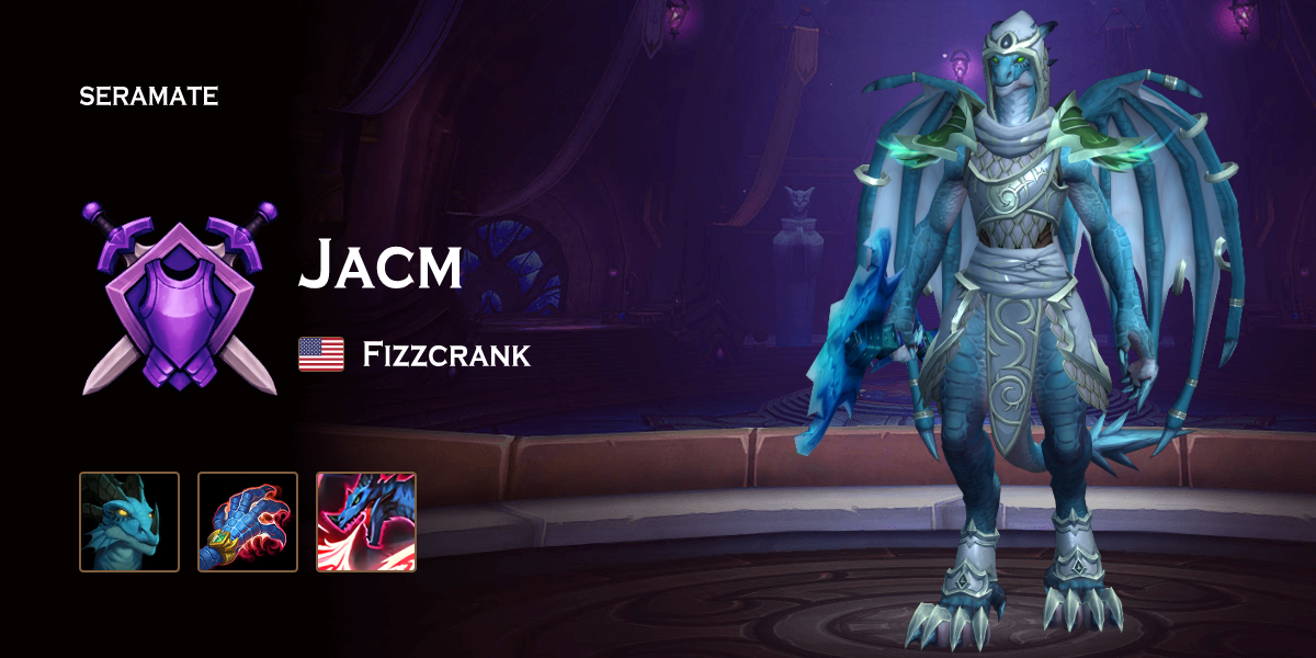 Jacm @ Fizzcrank (US) · Seramate · WoW PvP Leaderboards, Arena Activity ...
