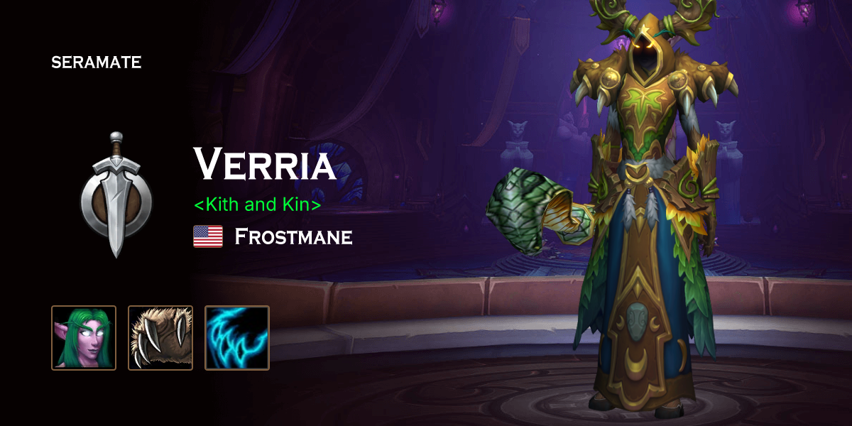 Verria @ Frostmane (US) · Seramate · WoW PvP Leaderboards, Arena Activity, Character Profiles ...