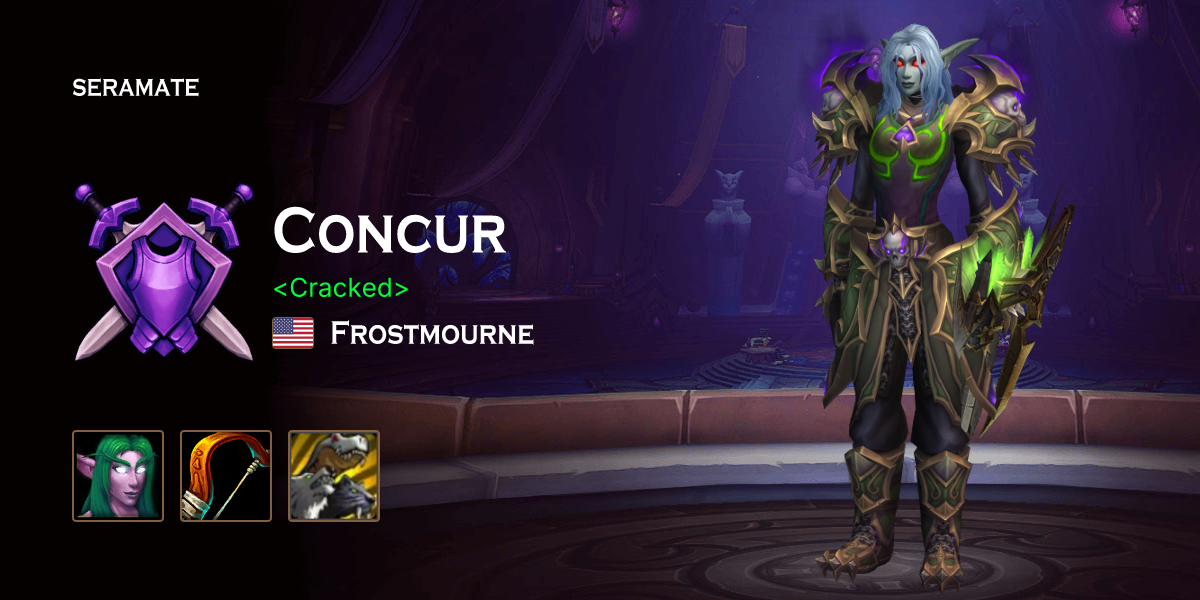 Concur @ Frostmourne (US) · Seramate · WoW PvP Leaderboards, Arena ...