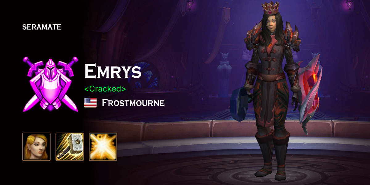Emrys @ Frostmourne (US) · Seramate · WoW PvP Leaderboards, Arena Activity, Character Profiles ...