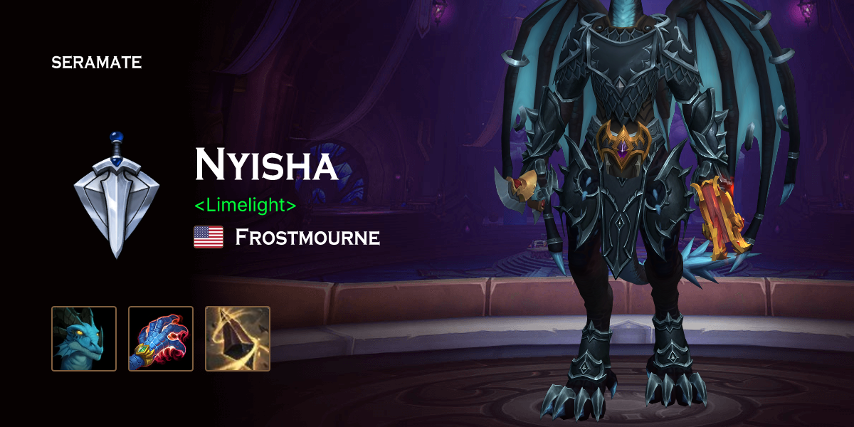 Nyisha @ Frostmourne (US) · Seramate · WoW PvP Leaderboards, Arena ...