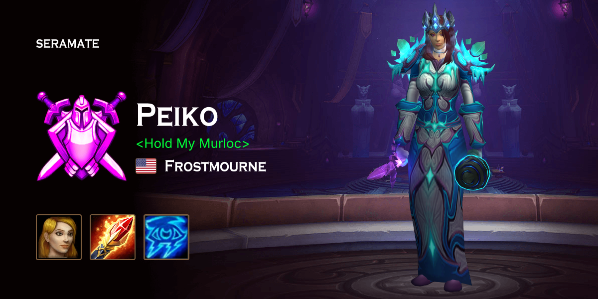 Peiko @ Frostmourne (US) · Seramate · WoW PvP Leaderboards, Arena ...