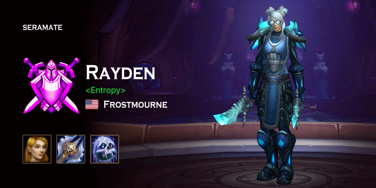 Rayden @ Frostmourne (US) · Seramate · WoW PvP Leaderboards, Arena Activity, Character Profiles ...