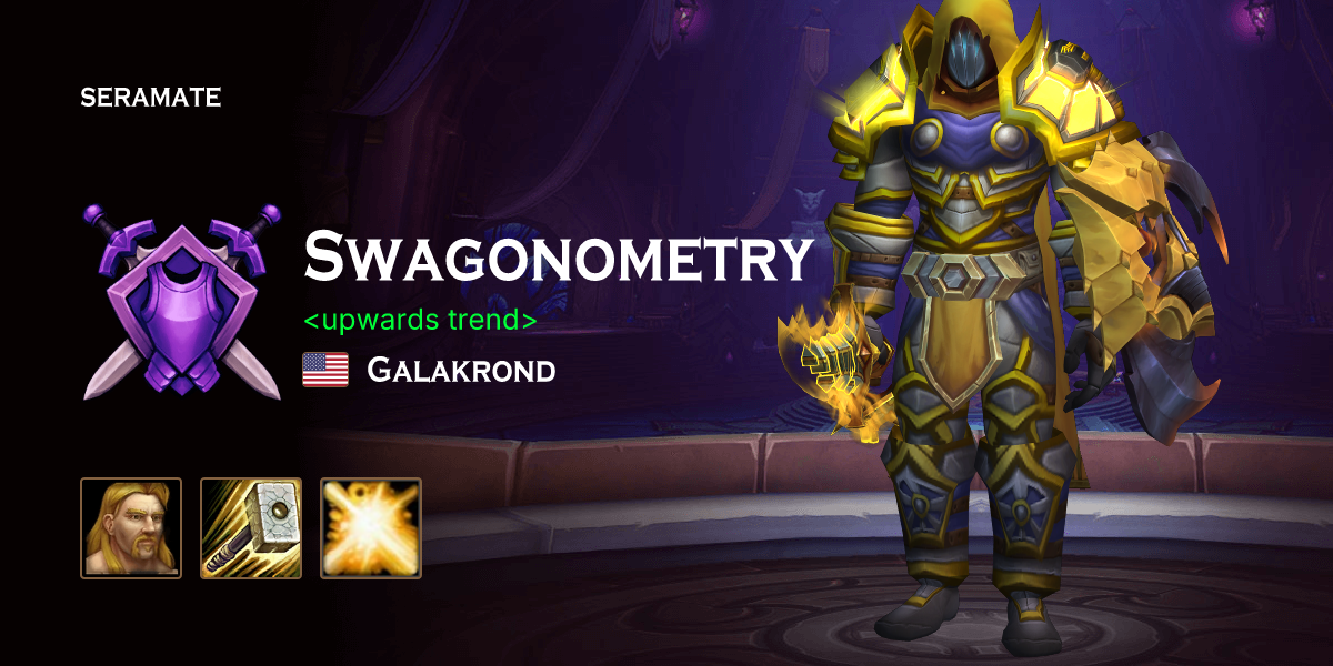 Swagonometry @ Galakrond (US) · Seramate · WoW PvP Leaderboards, Arena Activity, Character ...