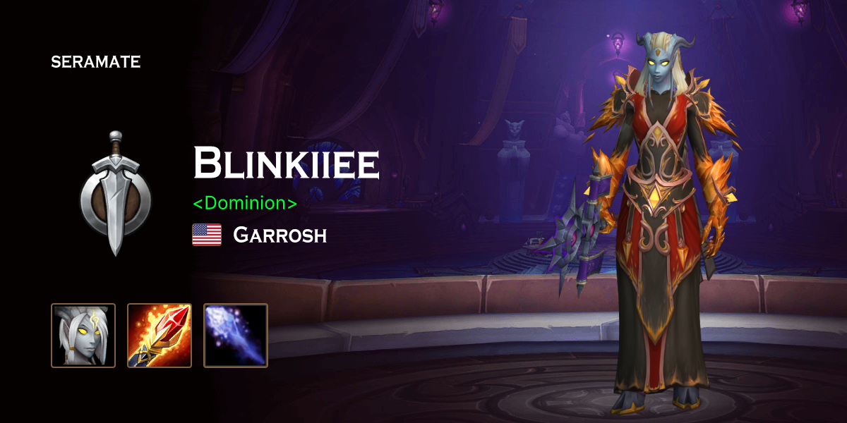 Blinkiiee @ Garrosh (US) · Seramate · WoW PvP Leaderboards, Arena ...