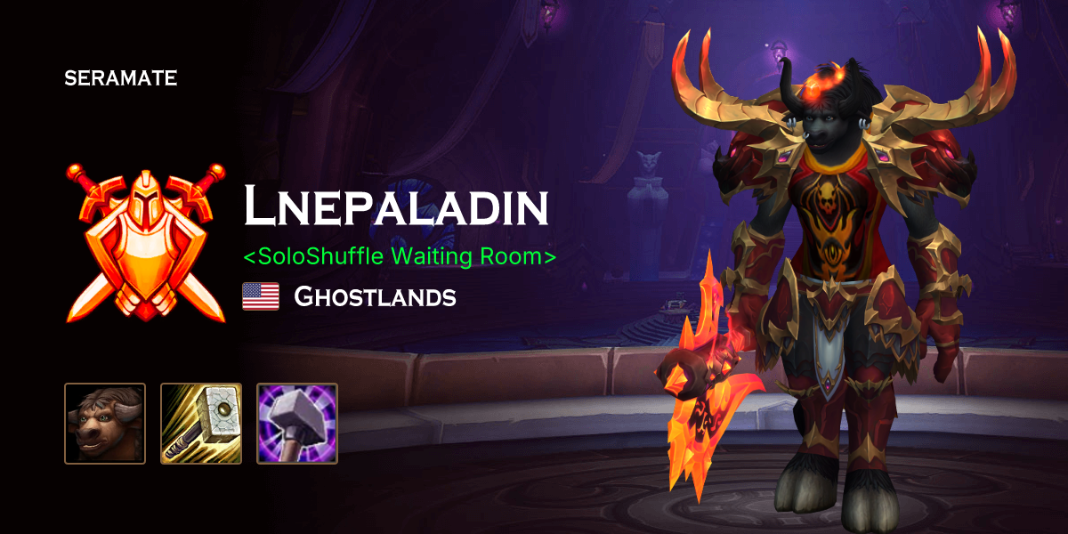 Lnepaladin @ Ghostlands (US) · Seramate · WoW PvP Leaderboards, Arena ...