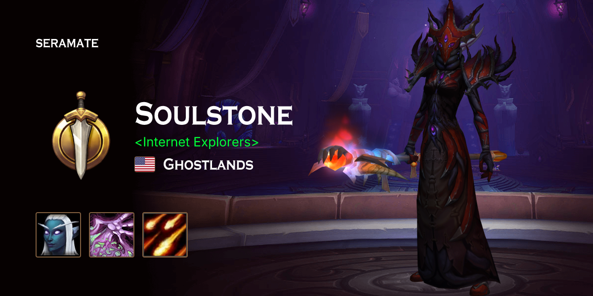 Soulstone @ Ghostlands (US) · Seramate · WoW PvP Leaderboards, Arena ...