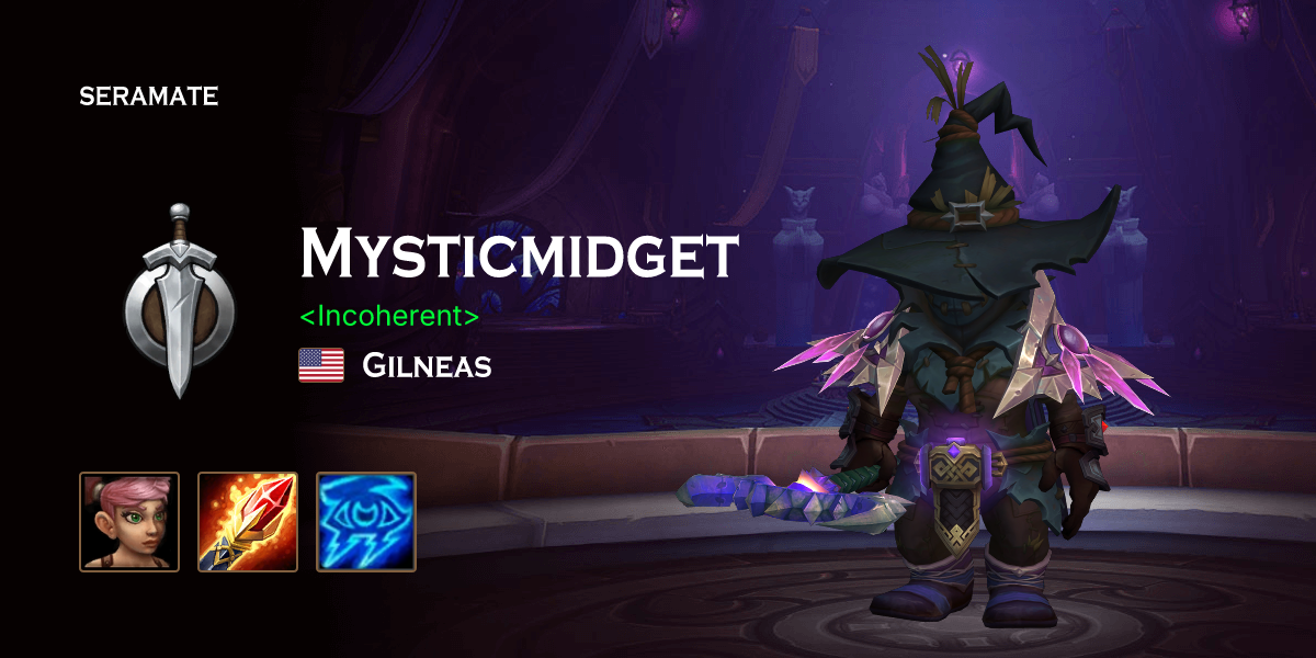 Mysticmidget @ Gilneas (US) · Seramate · WoW PvP Leaderboards, Arena ...