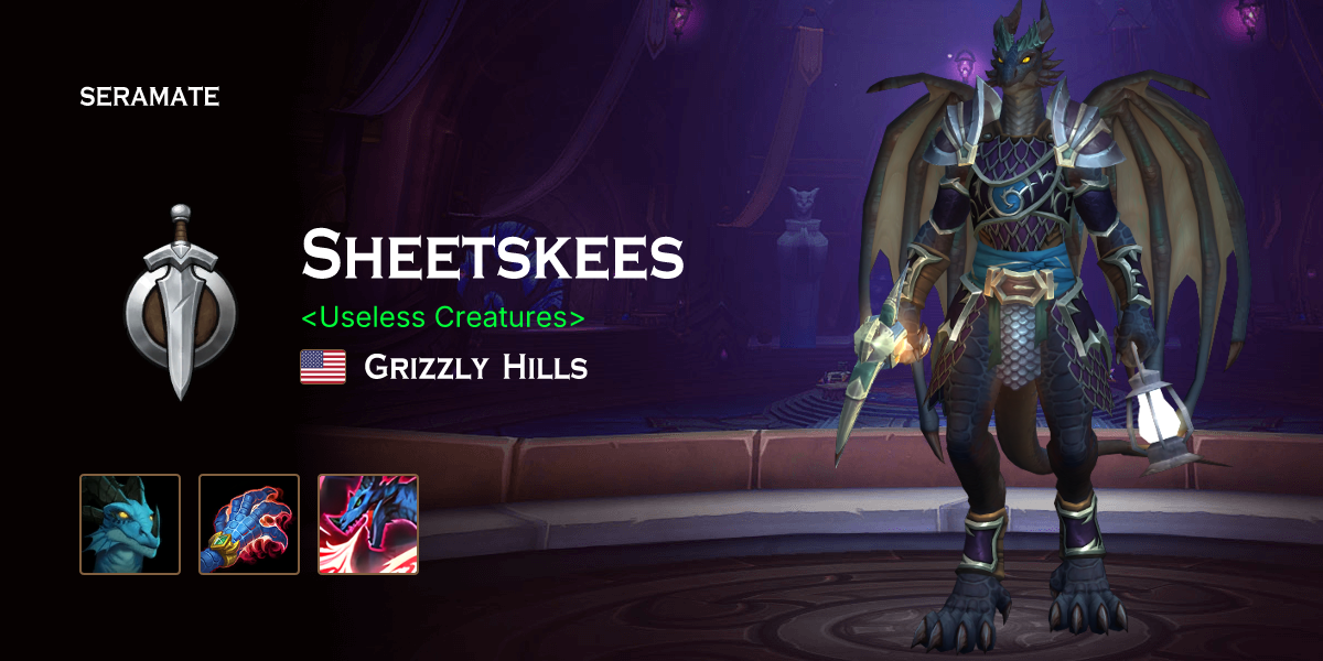 Sheetskees @ Grizzly Hills (US) · Seramate · WoW PvP Leaderboards ...
