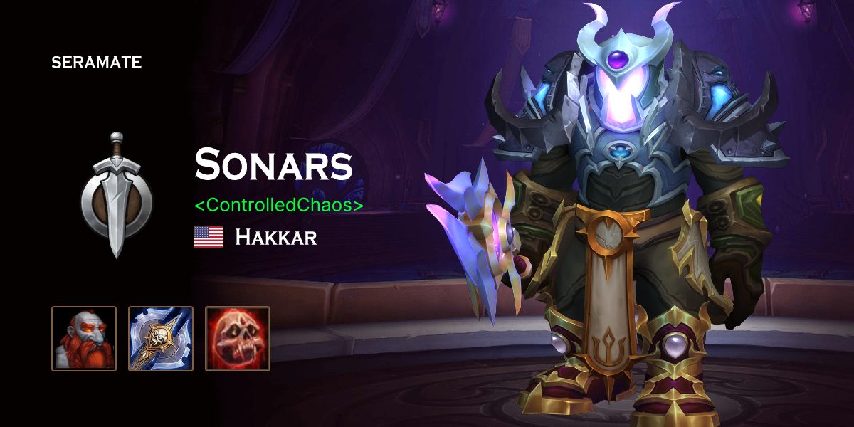 Sonars @ Hakkar (US) · Seramate · WoW PvP Leaderboards, Arena Activity ...