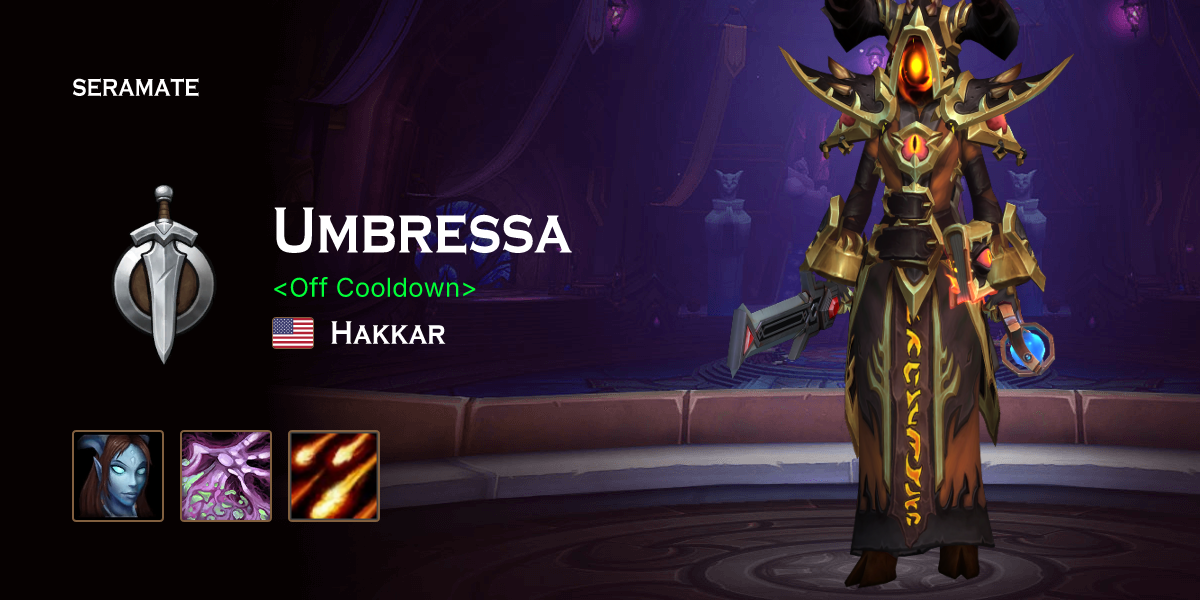 Umbressa @ Hakkar (US) · Seramate · WoW PvP Leaderboards, Arena ...