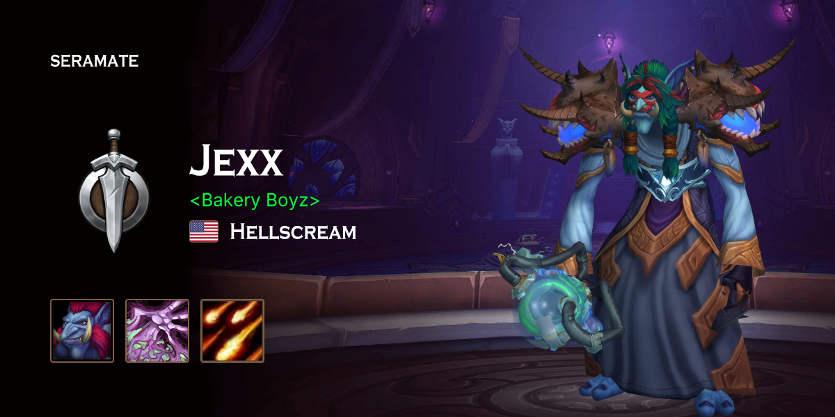 Jexx @ Hellscream (US) · Seramate · WoW PvP Leaderboards, Arena ...