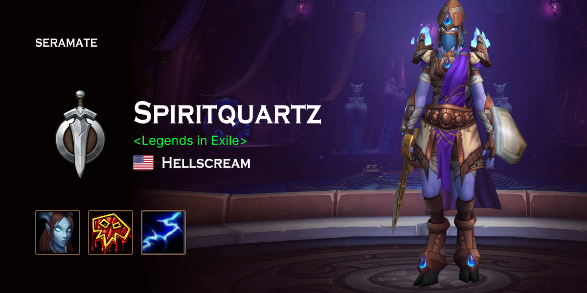 Spiritquartz @ Hellscream (US) · Seramate · WoW PvP Leaderboards, Arena ...
