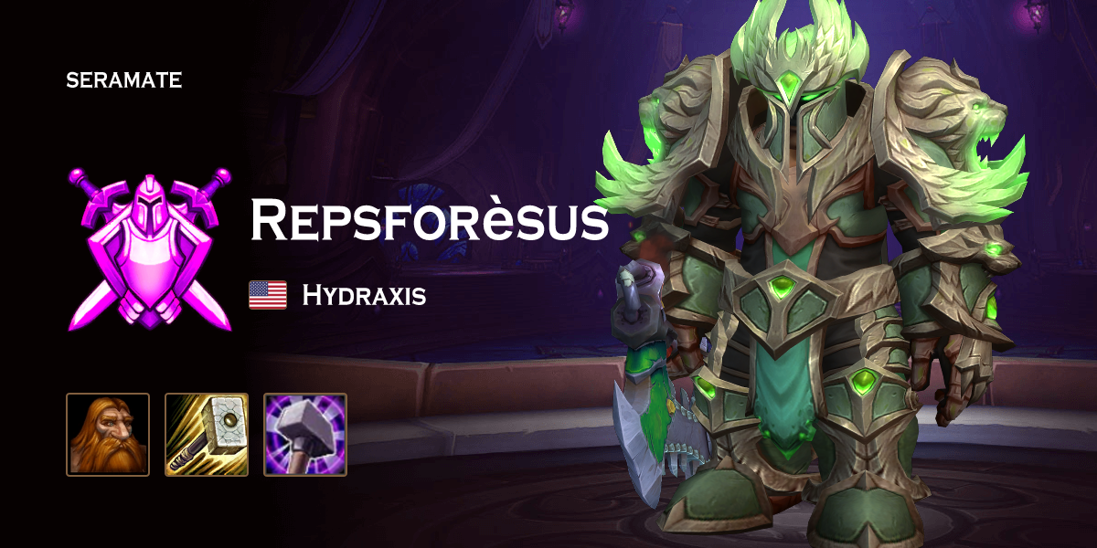 Repsforèsus @ Hydraxis (US) · Seramate · WoW PvP Leaderboards, Arena ...