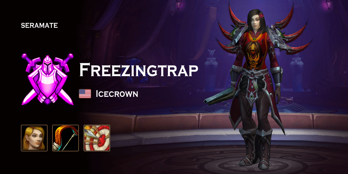 Freezingtrap @ Icecrown (US) · Seramate · WoW PvP Leaderboards, Arena ...