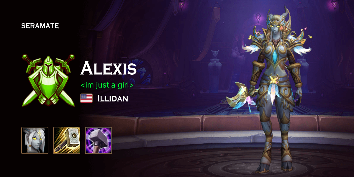 Alexis @ Illidan (US) · Seramate · WoW PvP Leaderboards, Arena Activity ...