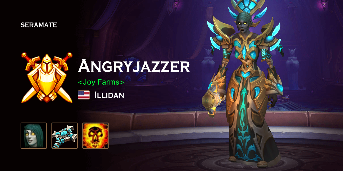 Angryjazzer @ Illidan (US) · Seramate · WoW PvP Leaderboards, Arena ...