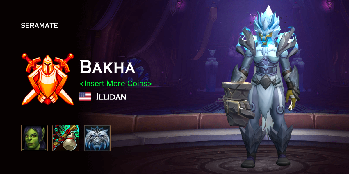 Bakha @ Illidan (US) · Seramate · WoW PvP Leaderboards, Arena Activity ...