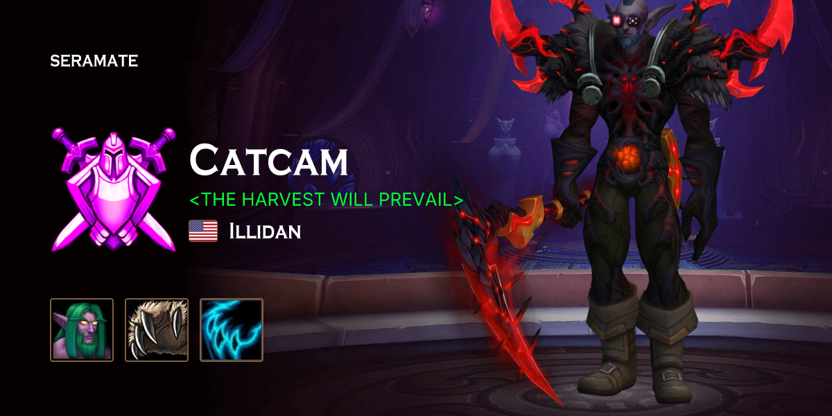 Catcam @ Illidan (US) · Seramate · WoW PvP Leaderboards, Arena Activity ...