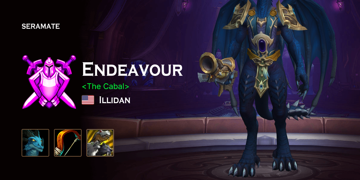 Endeavour @ Illidan (US) · Seramate · WoW PvP Leaderboards, Arena ...