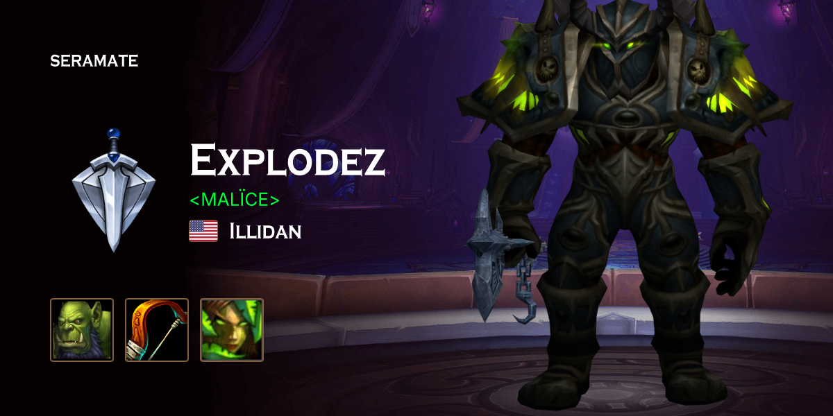 Explodez @ Illidan (US) · Seramate · WoW PvP Leaderboards, Arena ...
