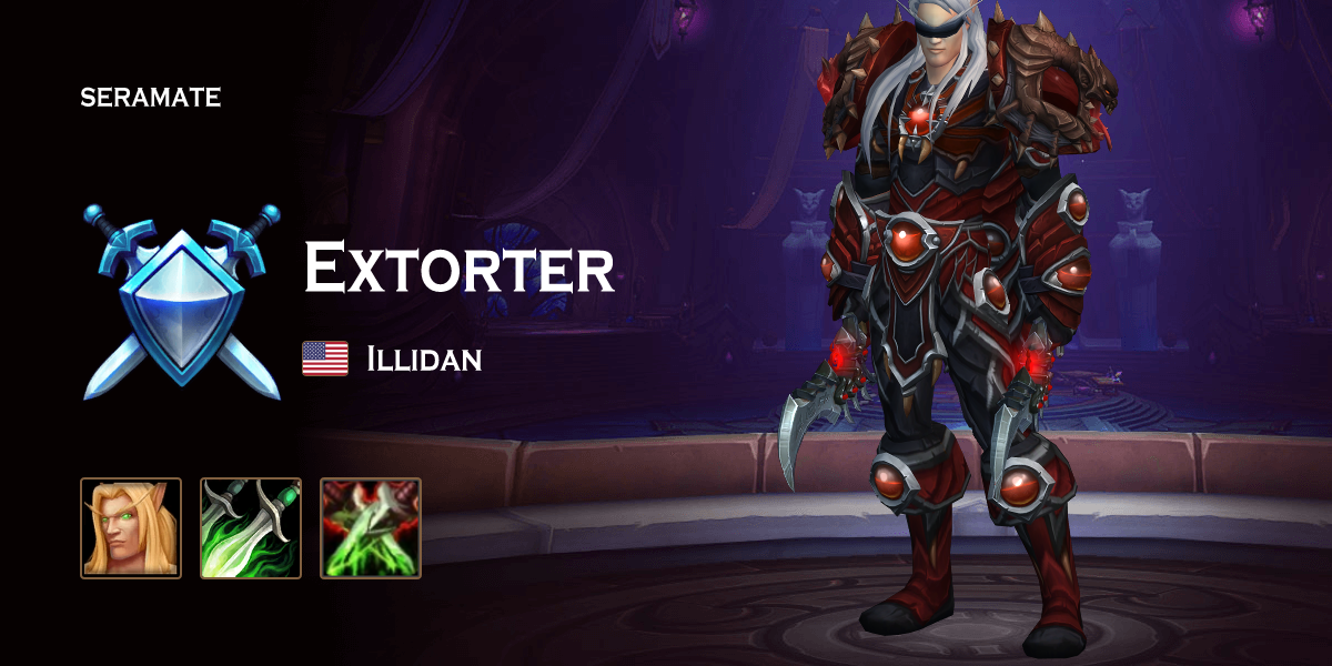 Extorter @ Illidan (US) · Seramate · WoW PvP Leaderboards, Arena ...