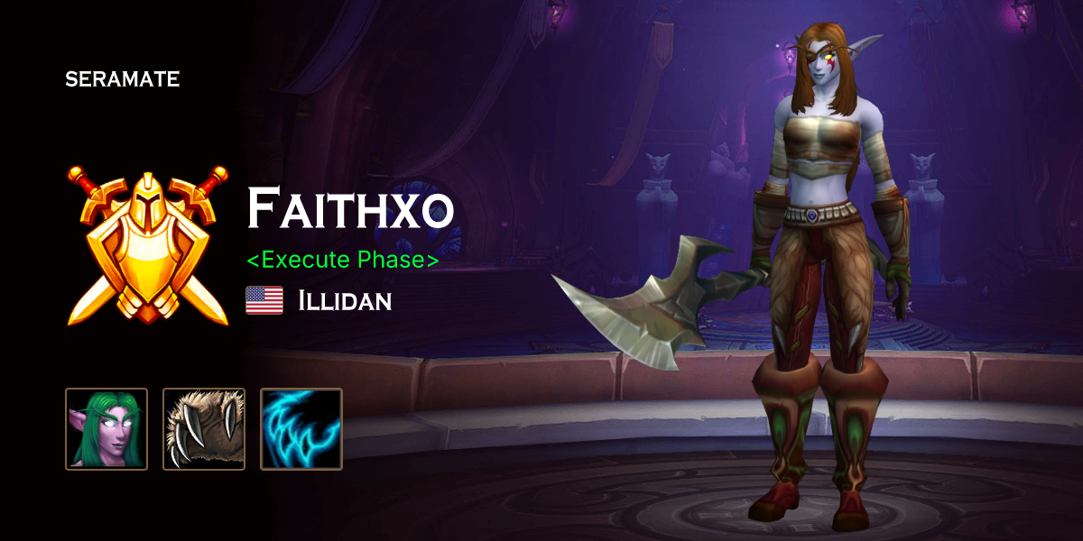 Faithxo @ Illidan (US) · Seramate · WoW PvP Leaderboards, Arena ...