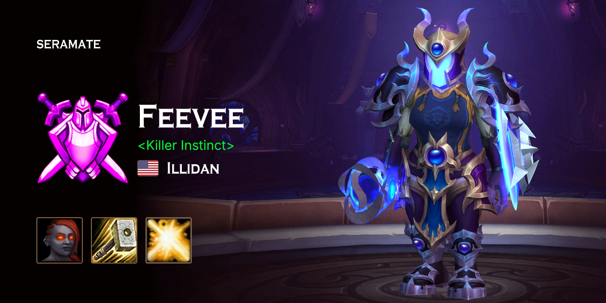 Feevee @ Illidan (US) · Seramate · WoW PvP Leaderboards, Arena Activity ...