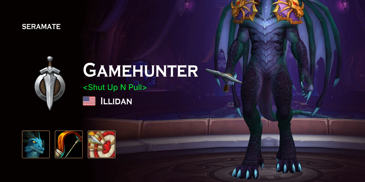 Gamehunter @ Illidan (US) · Seramate · WoW PvP Leaderboards, Arena ...