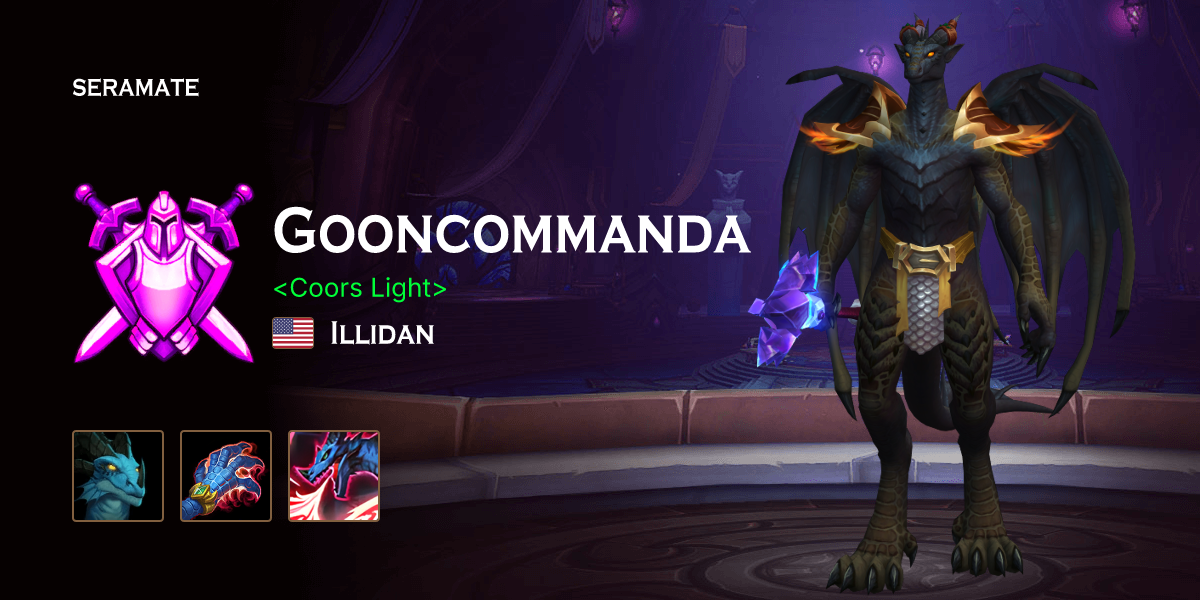 Gooncommanda @ Illidan (US) · Seramate · WoW PvP Leaderboards, Arena ...