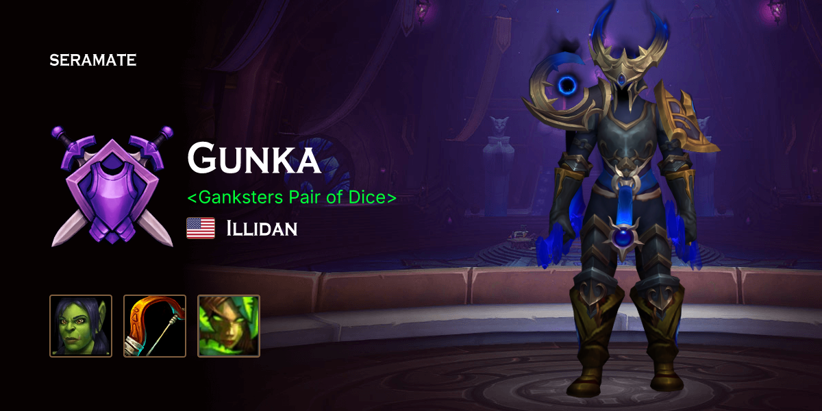 Gunka @ Illidan (US) · Seramate · WoW PvP Leaderboards, Arena Activity ...
