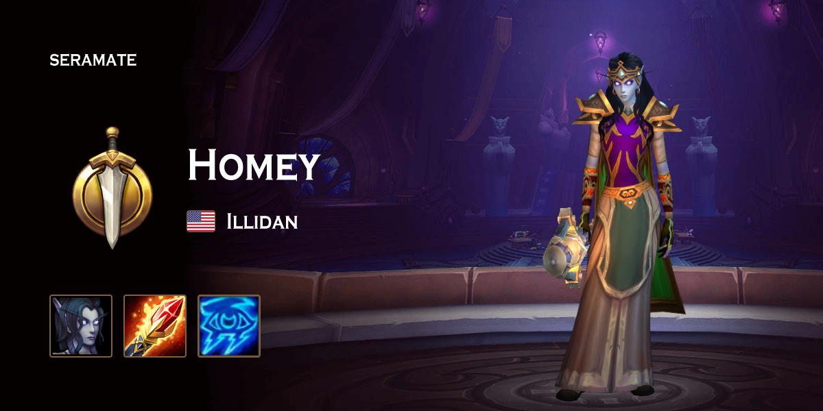 Homey @ Illidan (US) · Seramate · WoW PvP Leaderboards, Arena Activity ...