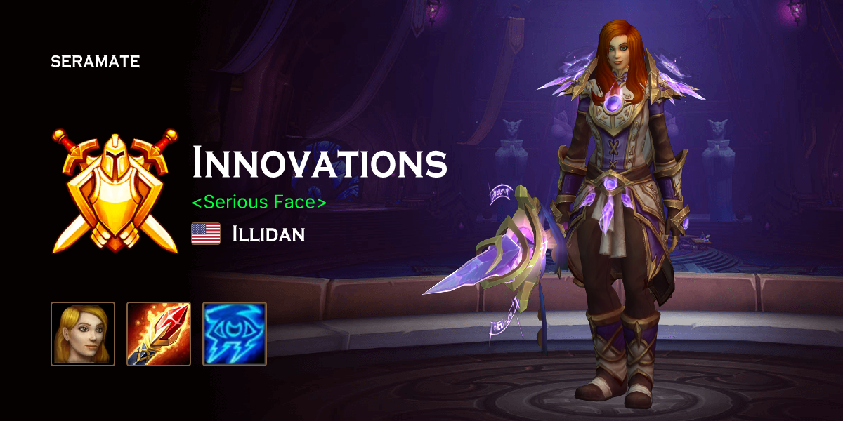 Innovations @ Illidan (US) · Seramate · WoW PvP Leaderboards, Arena ...
