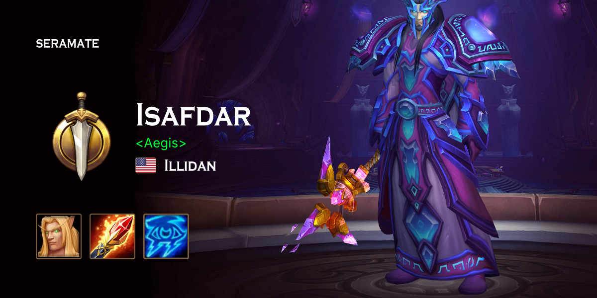 Isafdar @ Illidan (US) · Seramate · WoW PvP Leaderboards, Arena ...