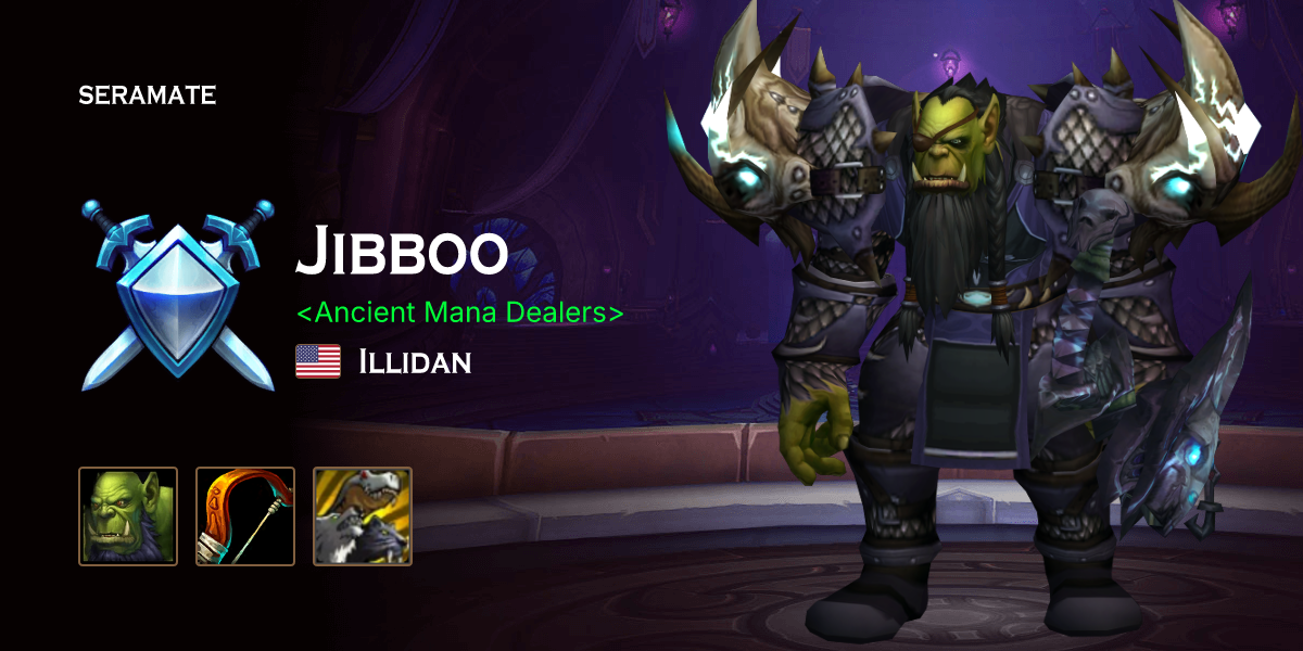 Jibboo @ Illidan (US) · Seramate · WoW PvP Leaderboards, Arena Activity ...