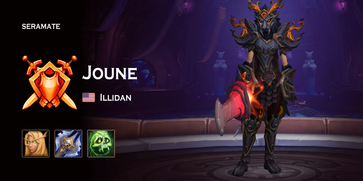Joune @ Illidan (US) · Seramate · WoW PvP Leaderboards, Arena Activity ...