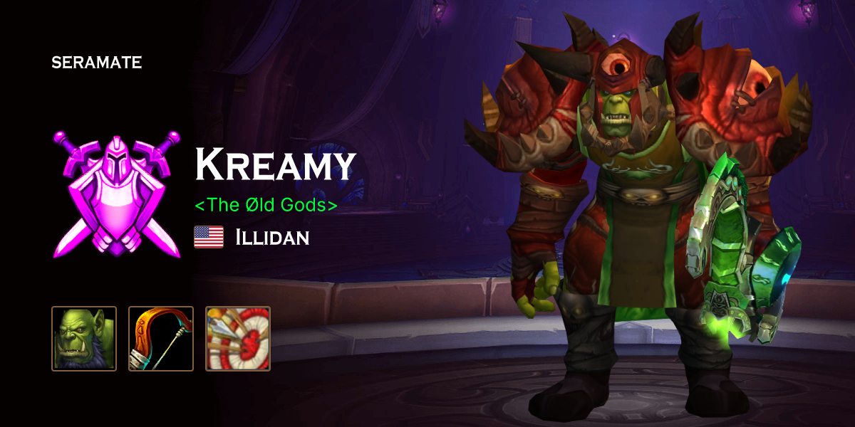 Kreamy @ Illidan (US) · Seramate · WoW PvP Leaderboards, Arena Activity ...