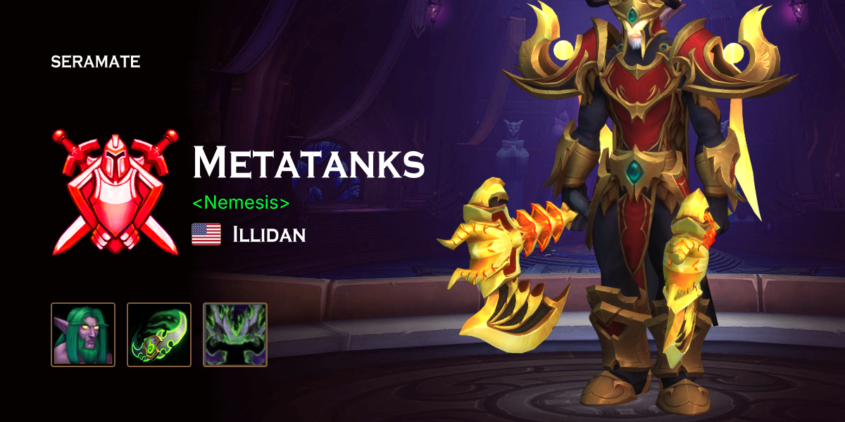 Metatanks @ Illidan (US) · Seramate · WoW PvP Leaderboards, Arena ...
