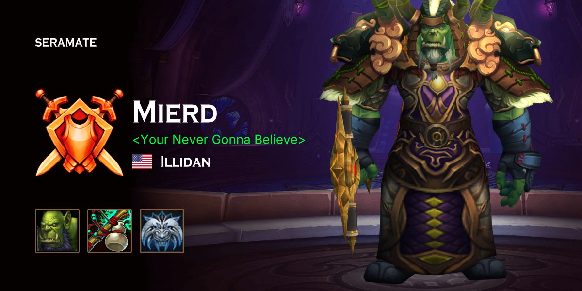 Mierd @ Illidan (US) · Seramate · WoW PvP Leaderboards, Arena Activity ...